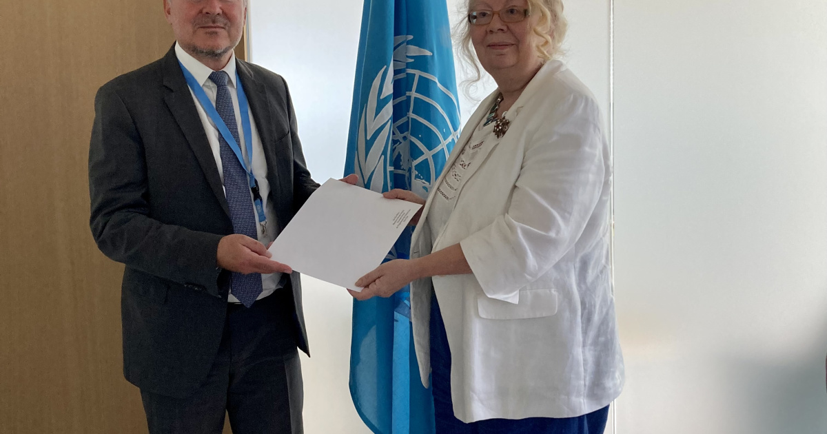 New Permanent Representative of Greece Presents Credentials to the ...